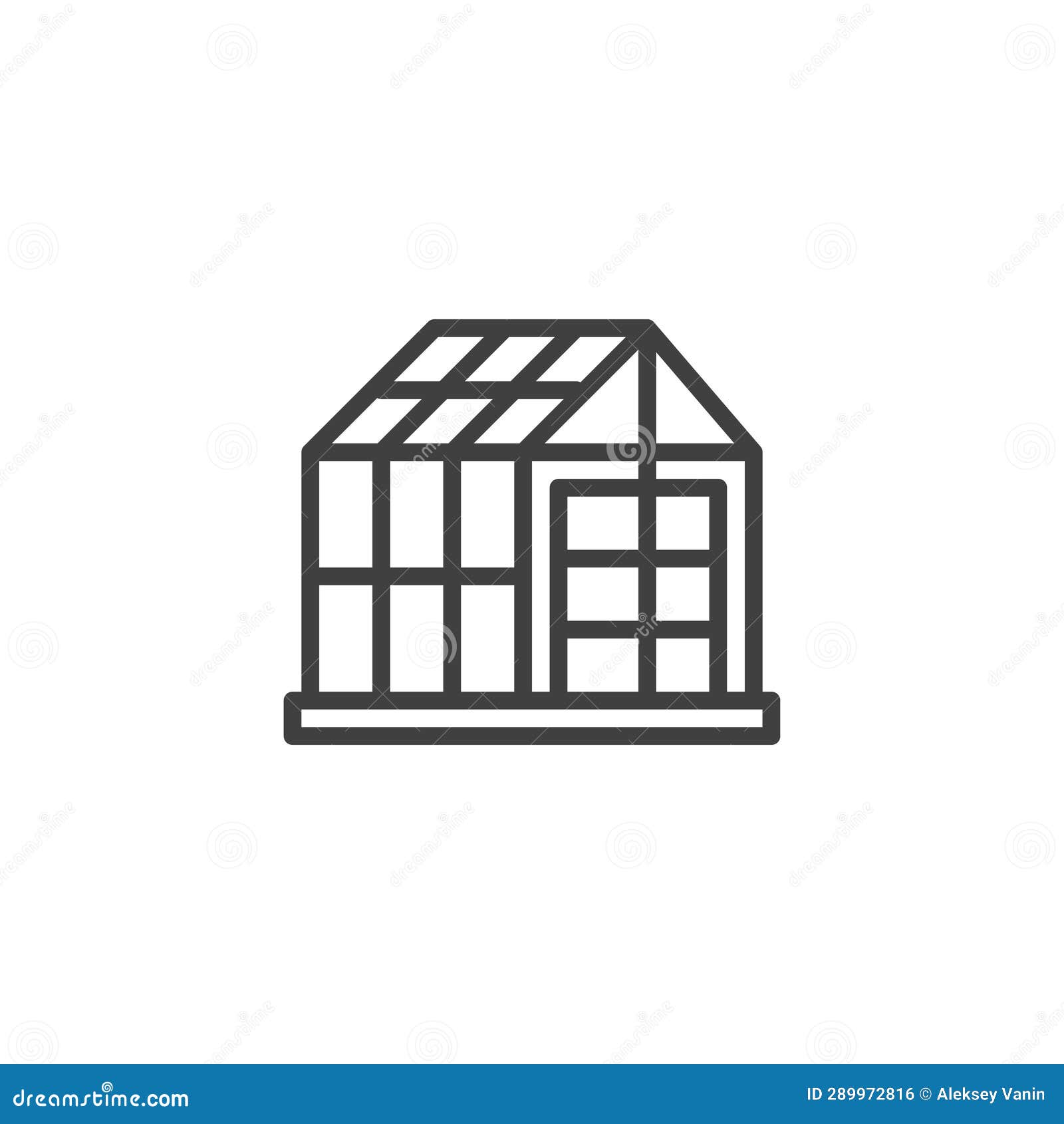 Greenhouse Line Icons Collection. Growth, Environment, Climate ...