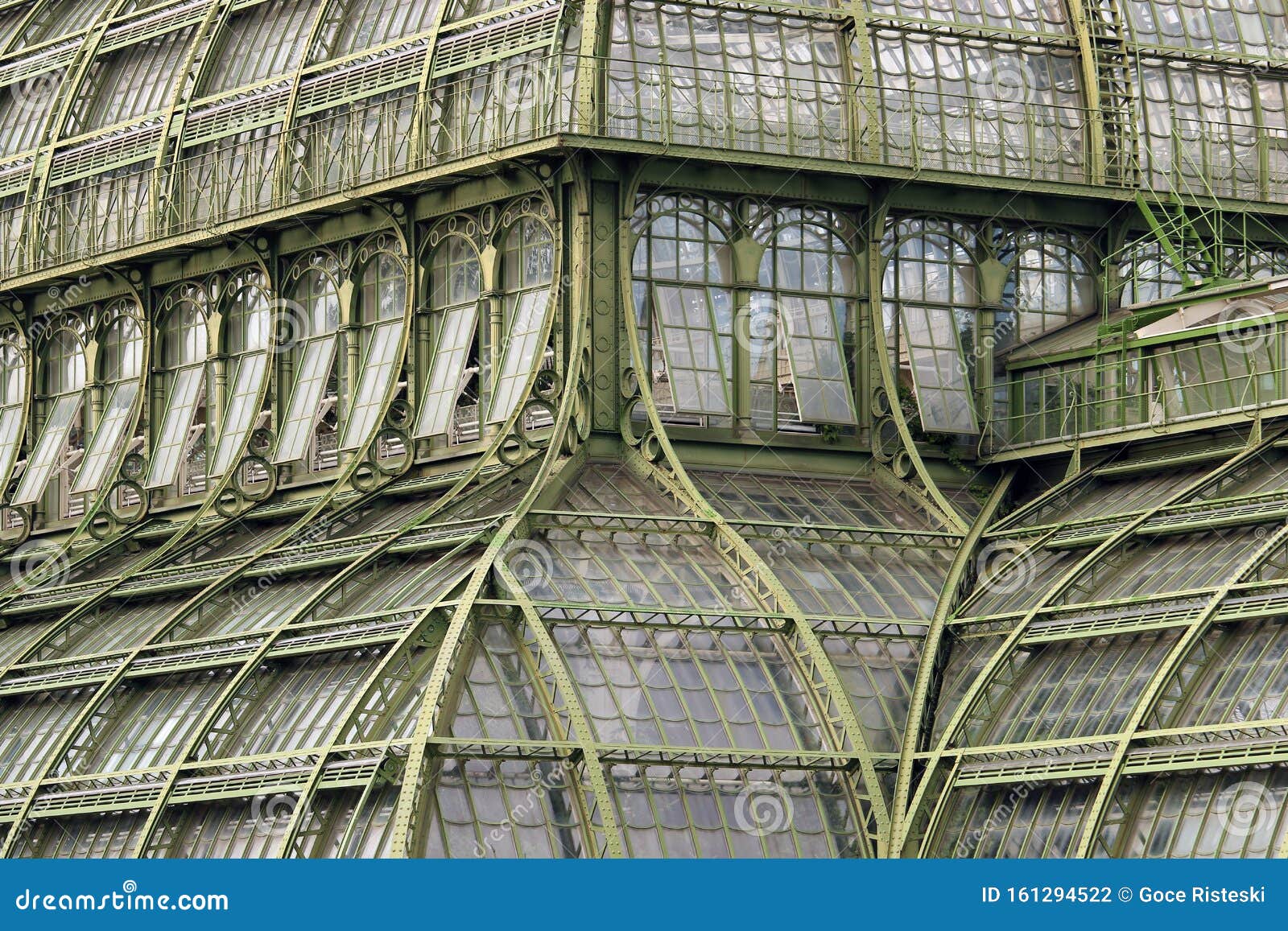 Greenhouse Windows in Vienna Austria Stock Photo - Image of travel ...