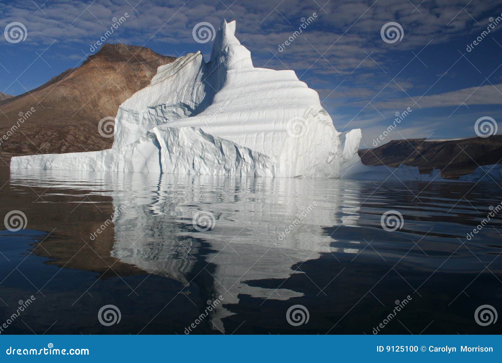 Greenland isberg av arkivfoto. Bild av vattendrag, bildande - 9125100