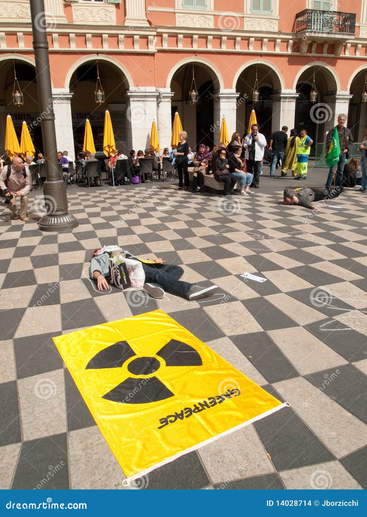 Greenpeace protest, Nice editorial stock image. Image of pollution ...