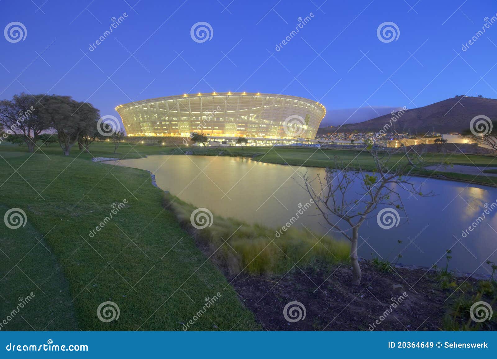 Greenpoint Stadium stock image. Image of light, golfcourse - 20364649