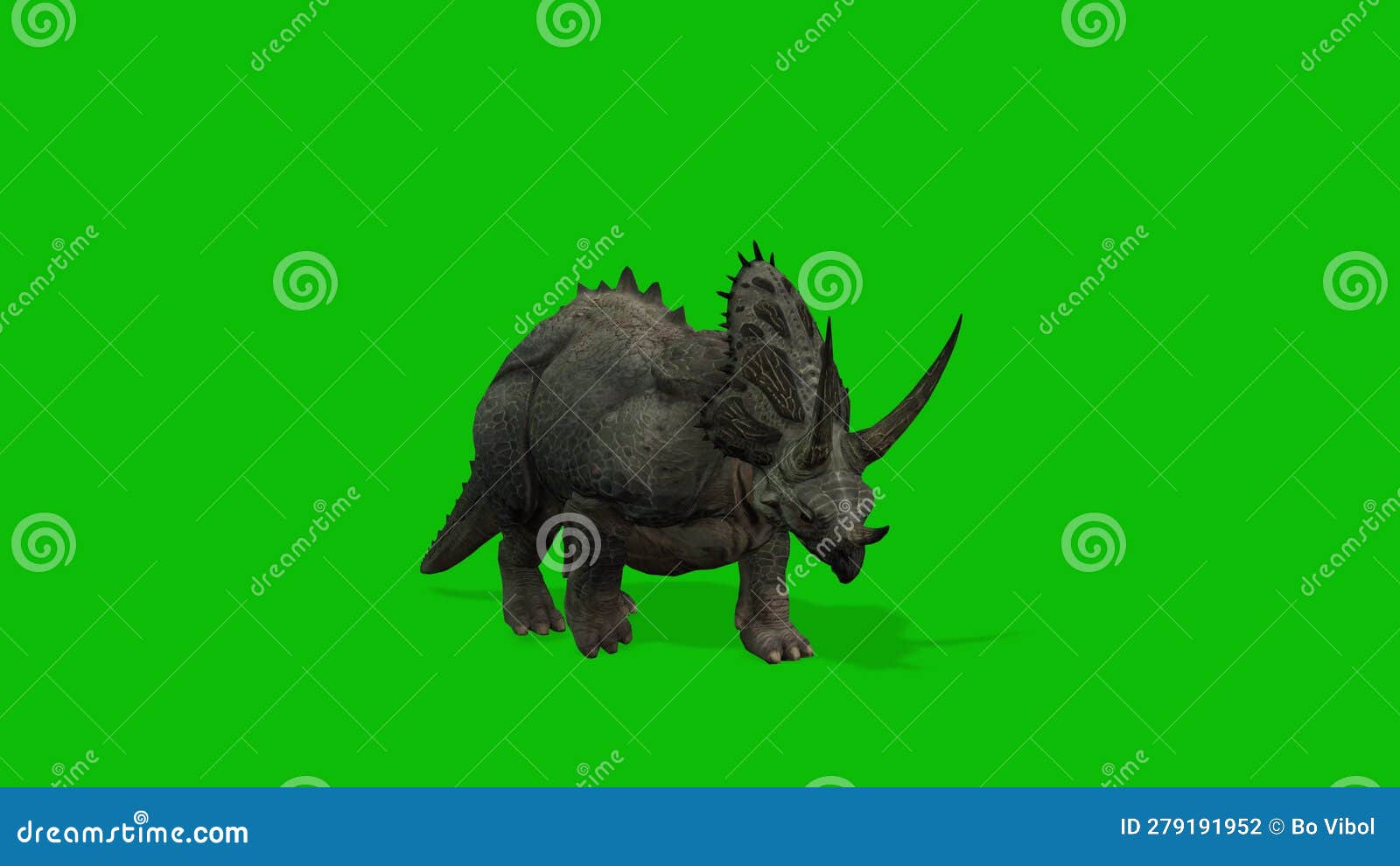 Greenscreen Dinosaur in the Forest Stock Footage - Video of stegosaurus ...