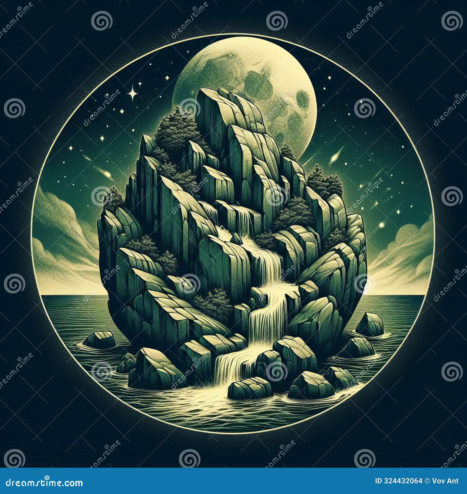 Greenstone a Metamorphic Rock that Forms from Basalt or Gabro Stock ...