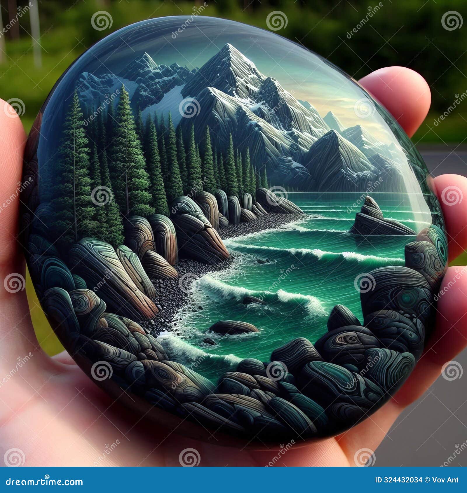 Greenstone a Metamorphic Rock that Forms from Basalt or Gabro Stock ...