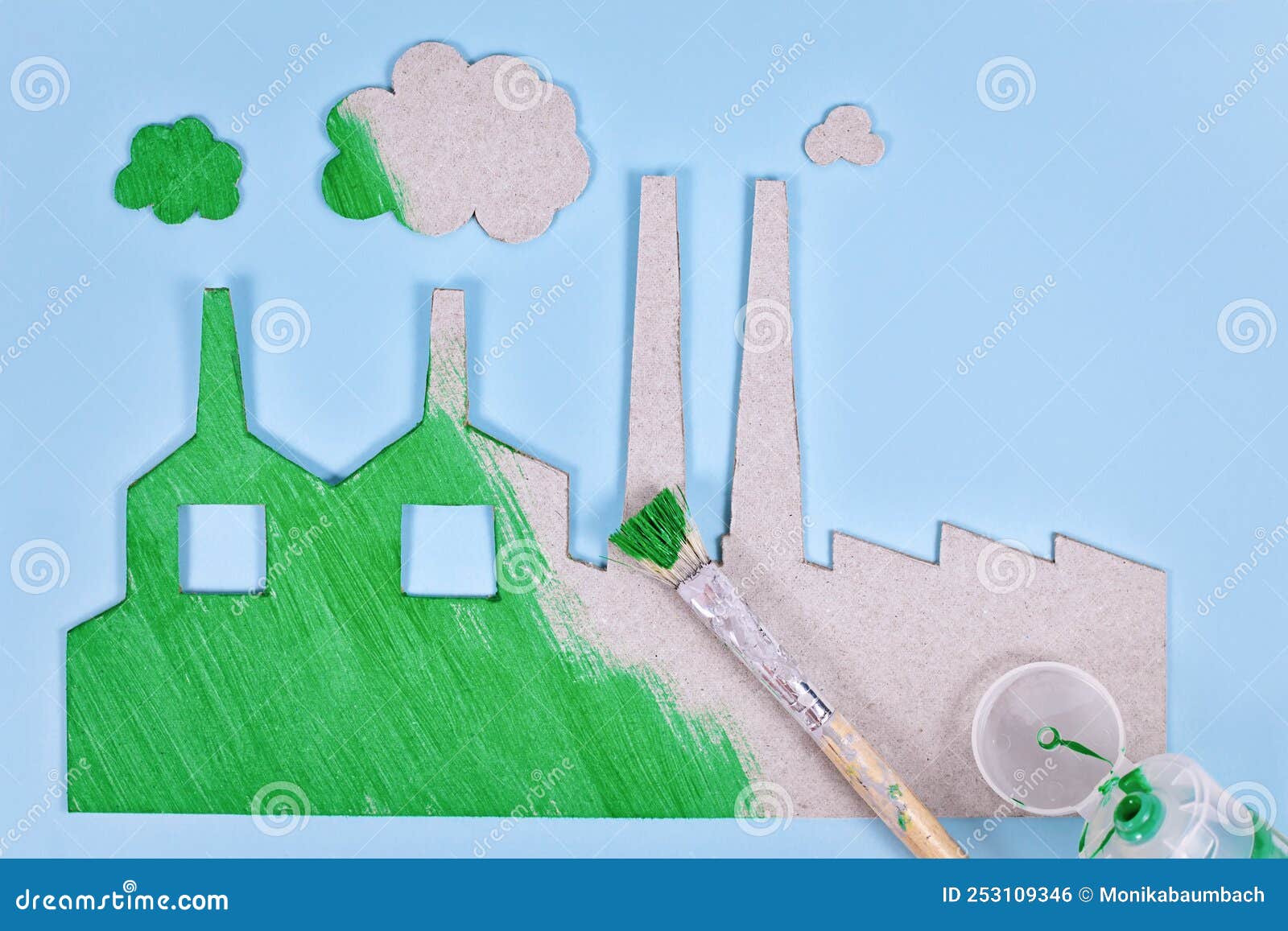 Greenwashing Concept. Drawing On Paper With Text And Green Marker ... Greenwashing Concept. Drawing On Paper With Text And Green Marker ...