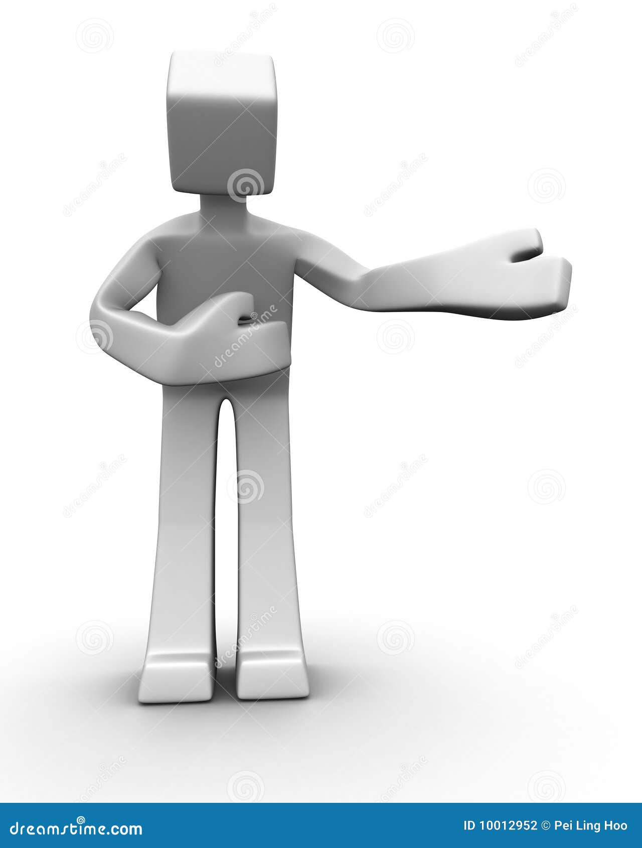 Greeter Welcome or Inviting Guest Concept Stock Illustration ...