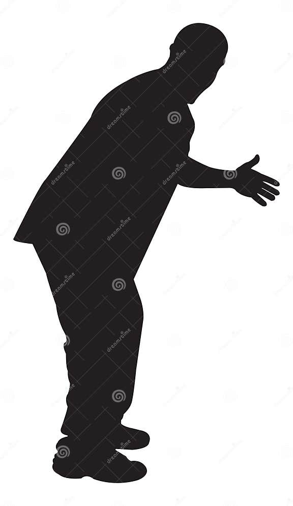 Greeting stock vector. Illustration of shaking, greeter - 1293522