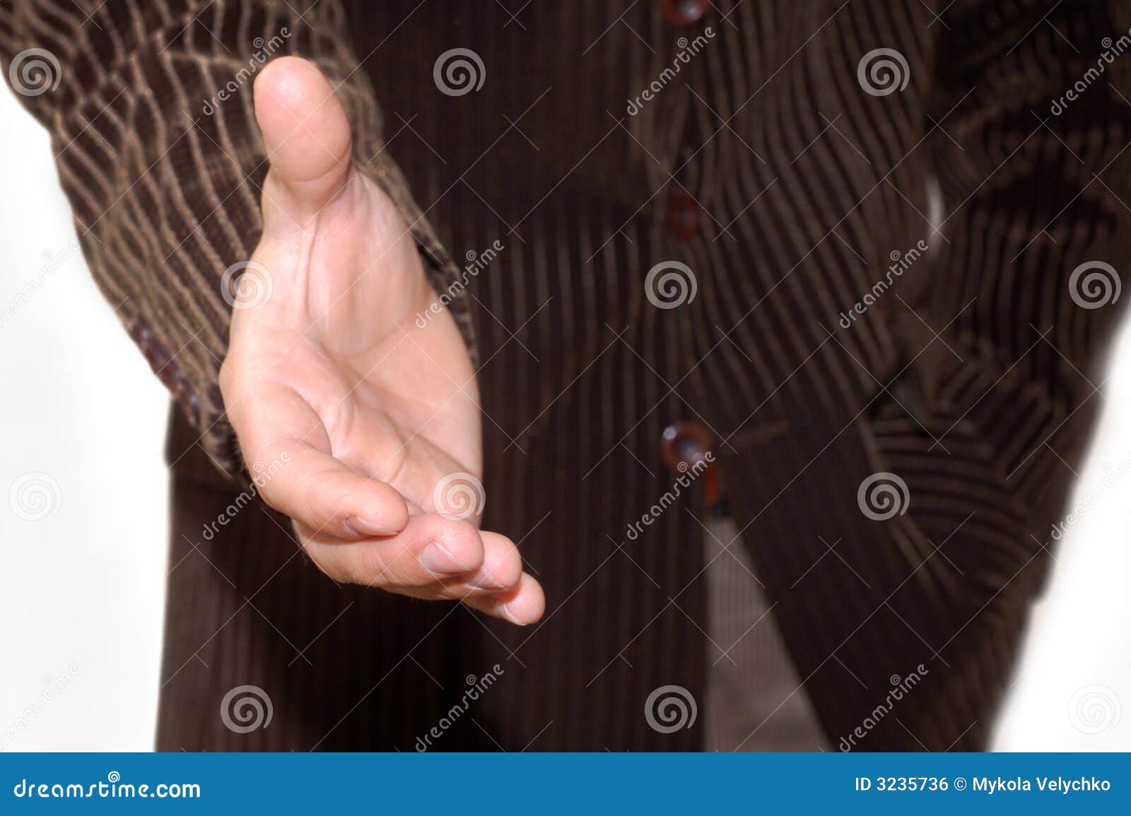 Greeting stock photo. Image of finger, handshake, nice - 3235736