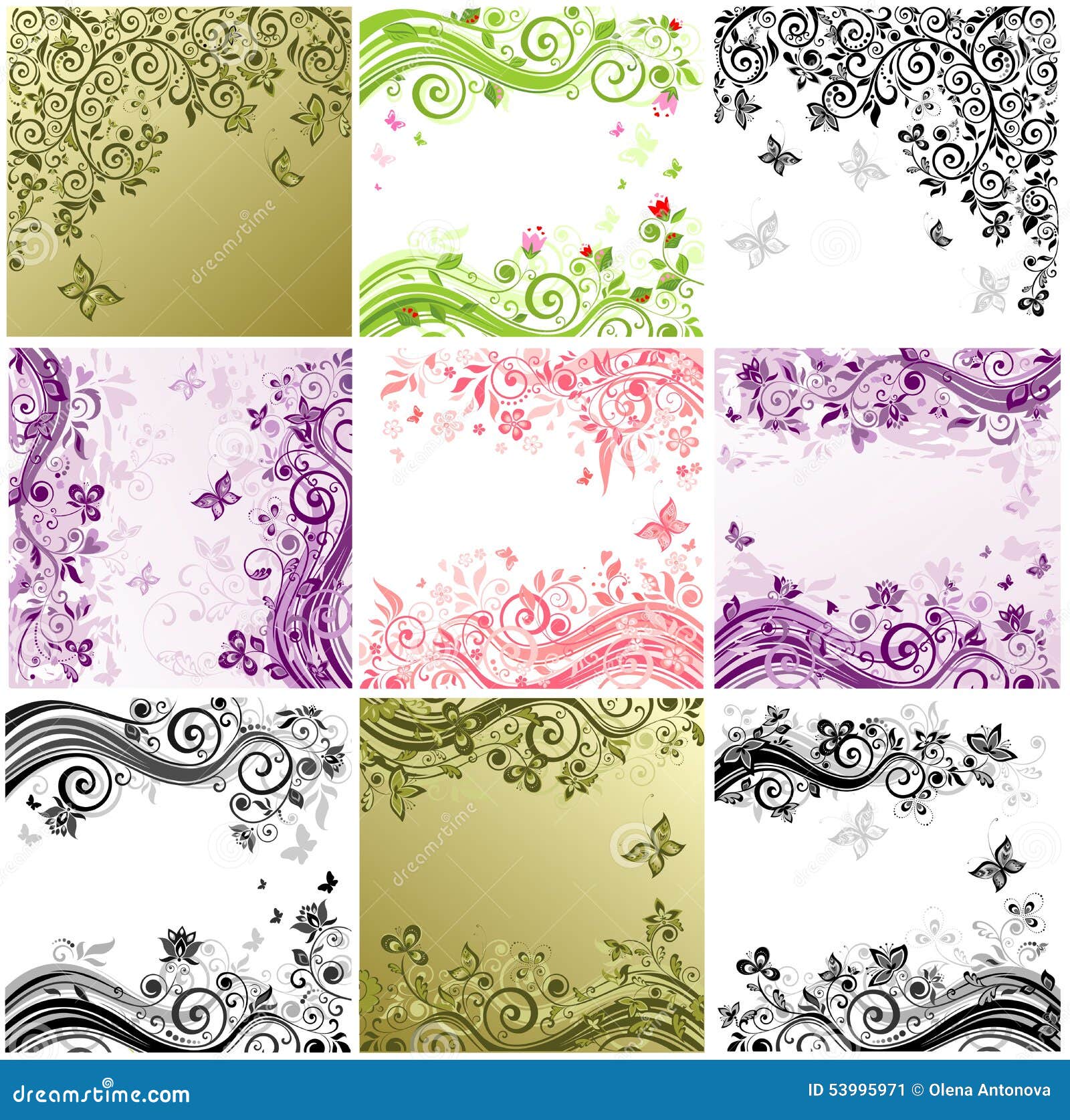 Greeting banners stock vector. Illustration of congratulation - 53995971