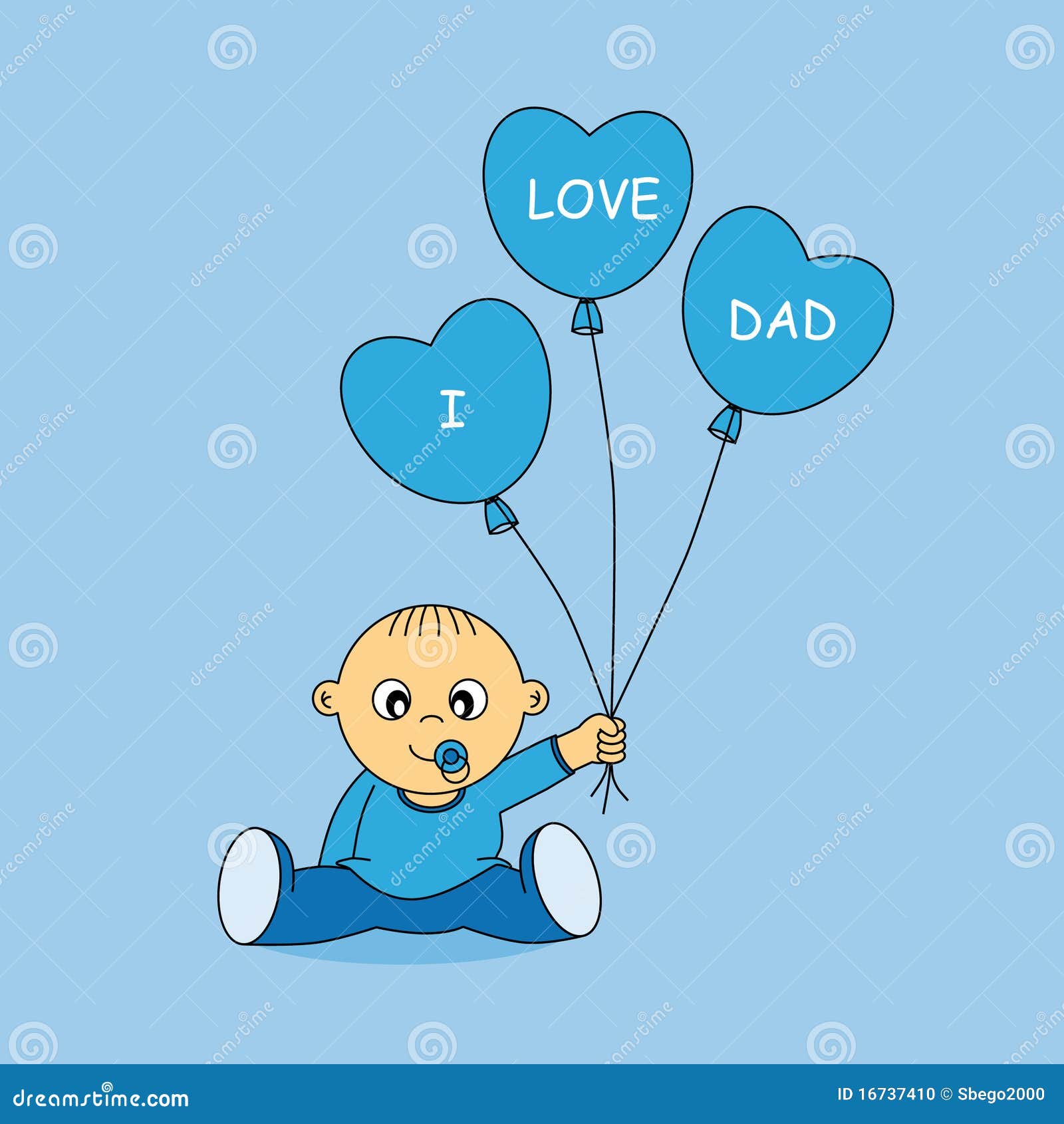 Greeting card boy stock vector. Illustration of greeting - 16737410