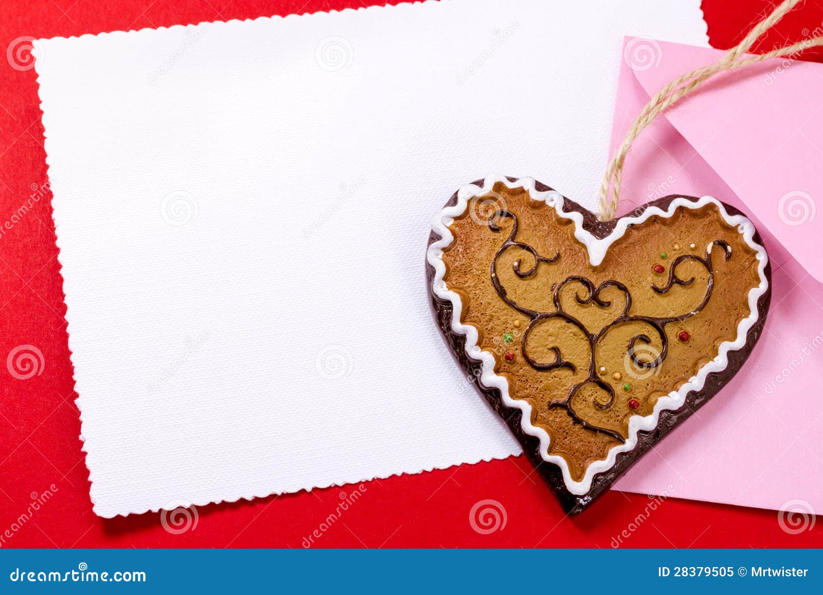 Greeting card with heart stock image. Image of copy, event - 28379505