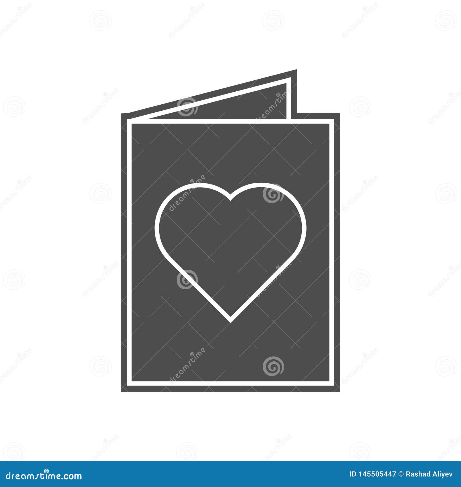 Greeting Card Icon. Element of Minimalistic for Mobile Concept and Web ...
