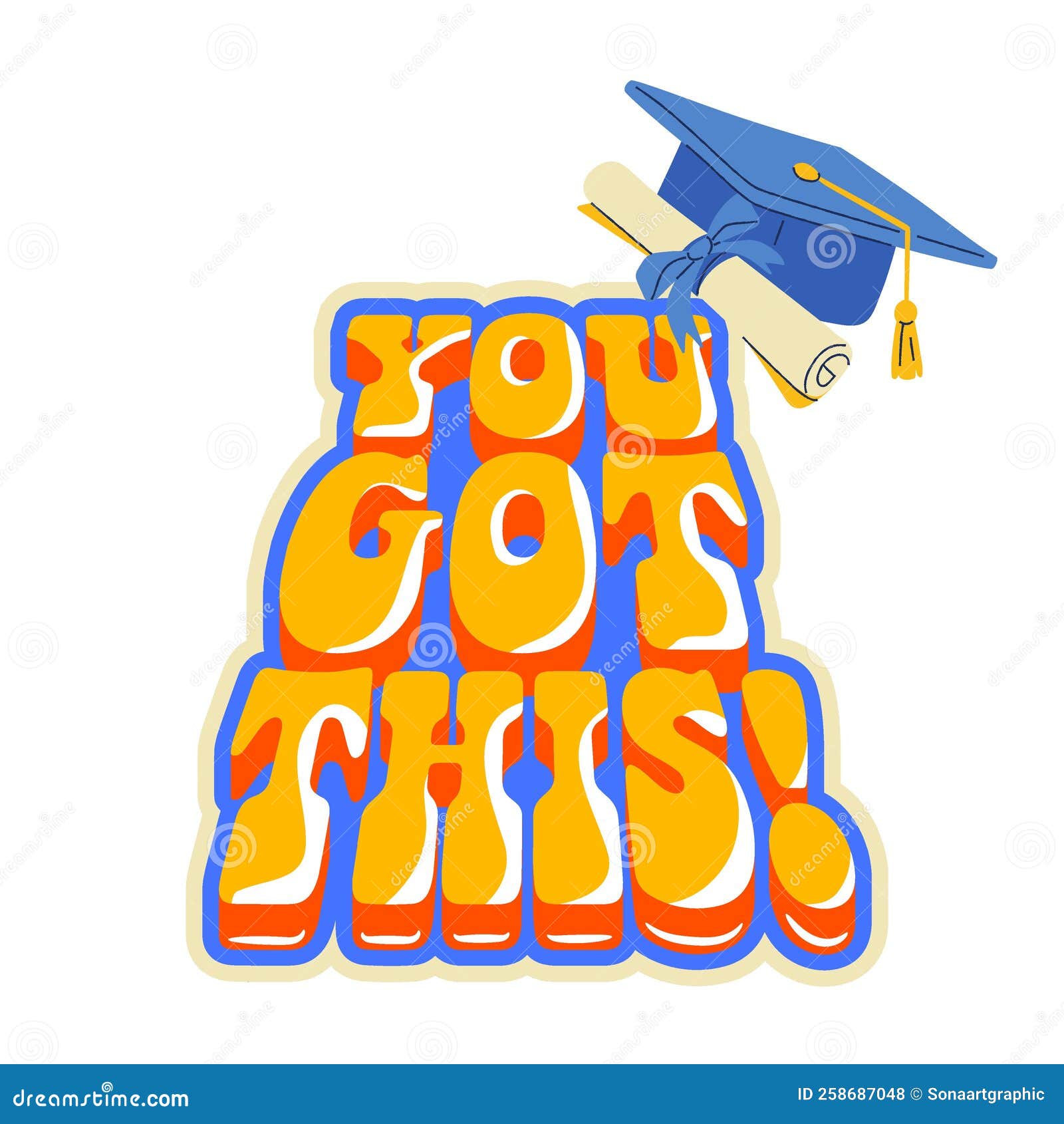 Greeting Card Students, Printable and Editable Vector Eps File Stock ...