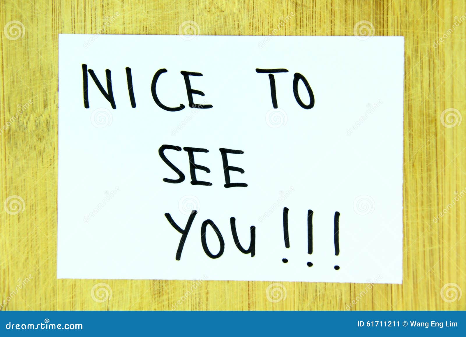 Greeting Words with Hand Writing Stock Image - Image of message ...