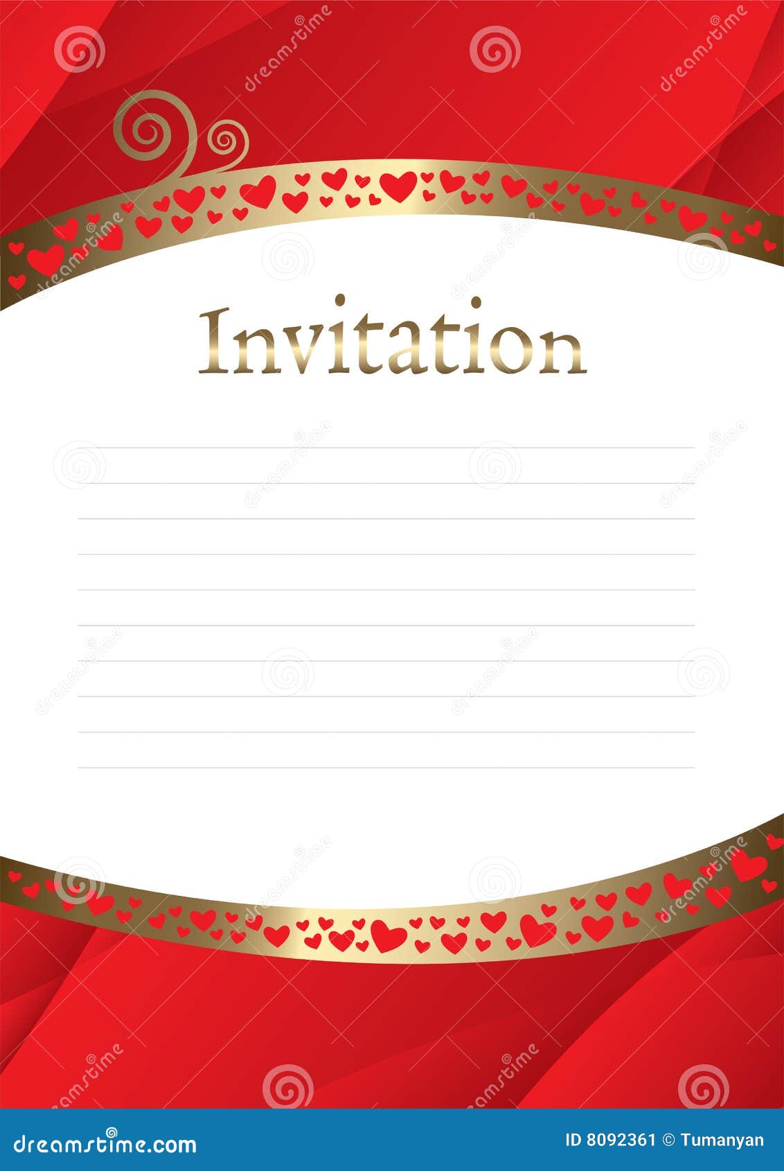 Greetings letter template stock vector. Illustration of glance - 8092361