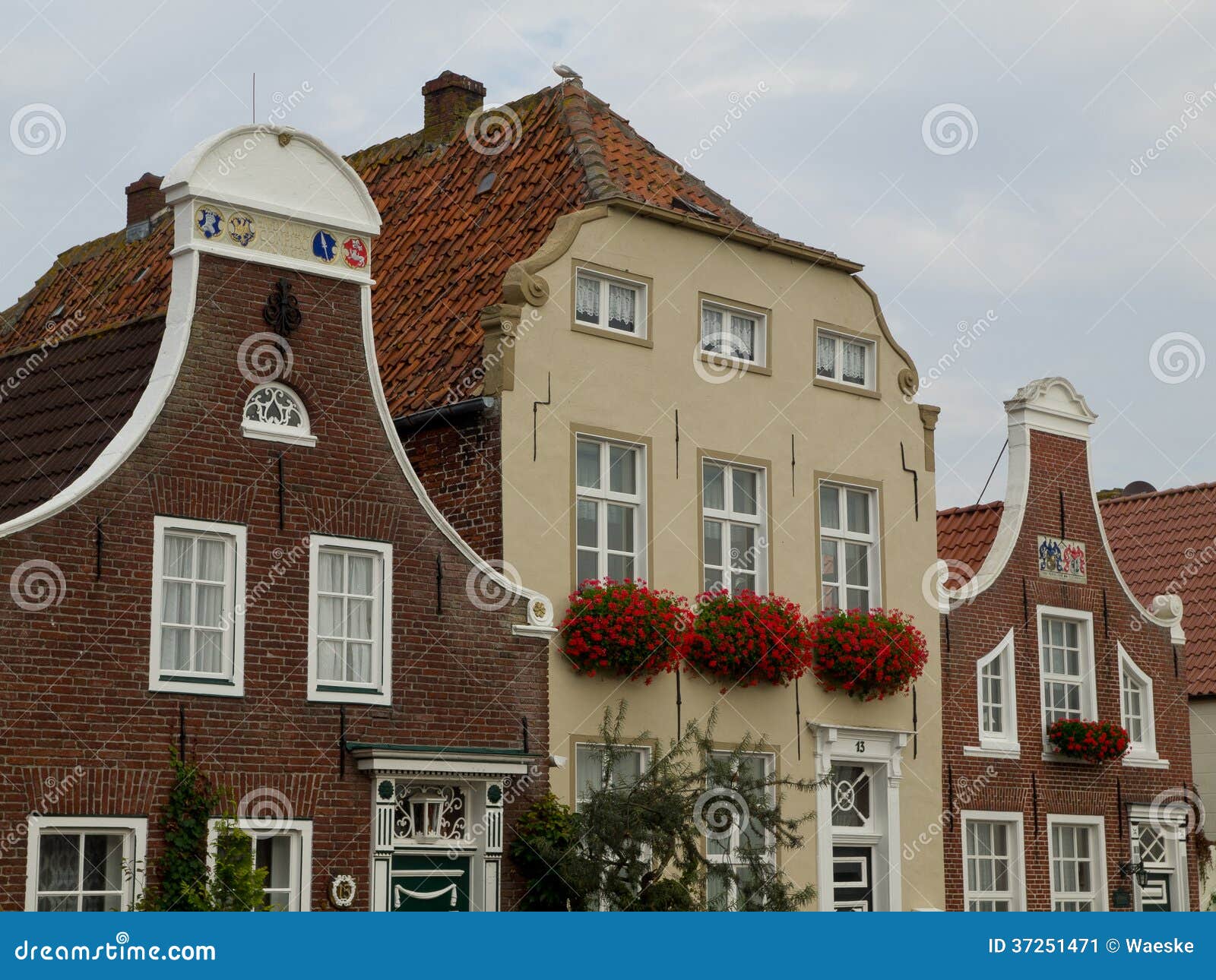 Greetsiel and the Krummhoern Stock Image - Image of windmill, frisia ...