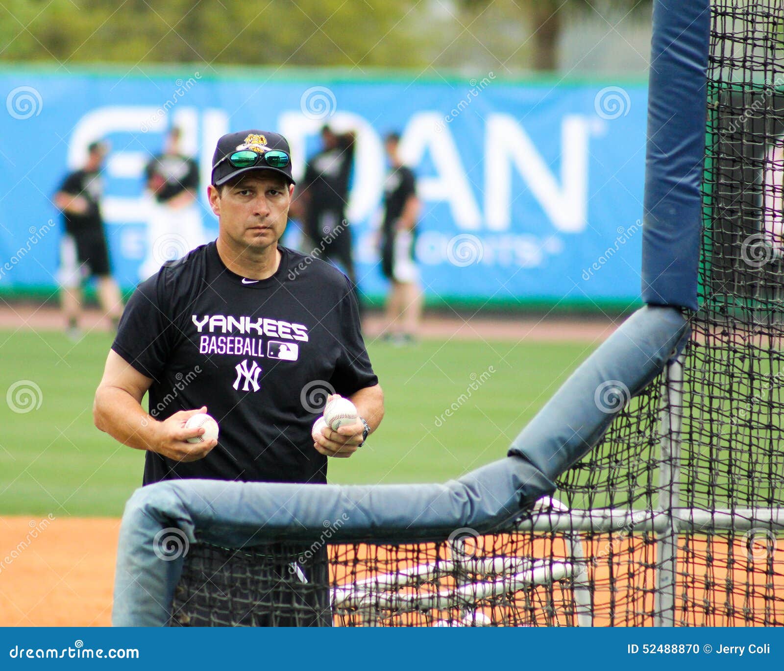 Greg Colbrunn, Charleston RiverDogs Editorial Image - Image of field ...