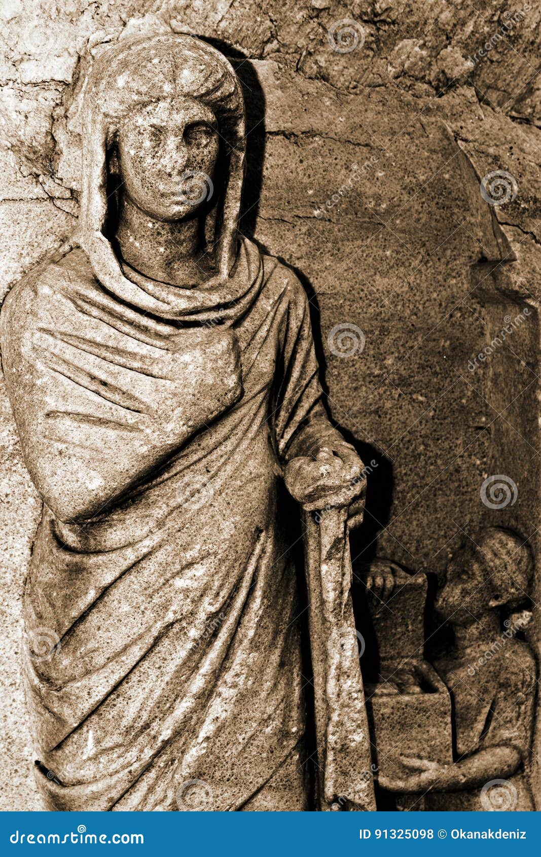 Grego Antigo Art Barble Background Foto de Stock - Imagem de cara ...