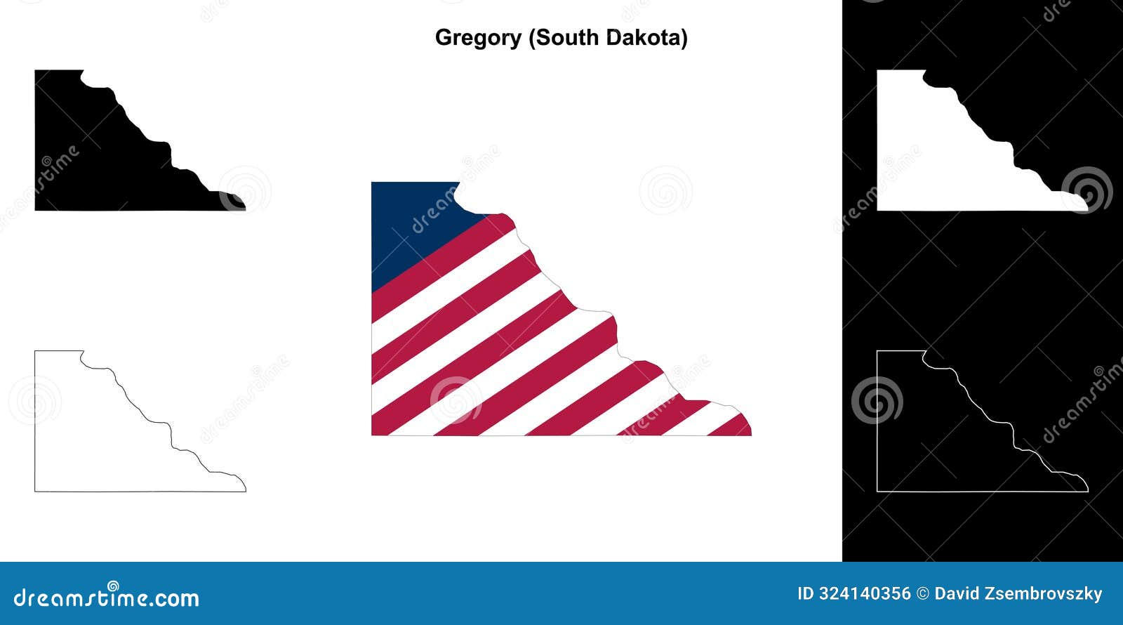 Gregory outline map stock illustration. Illustration of blank - 324140356