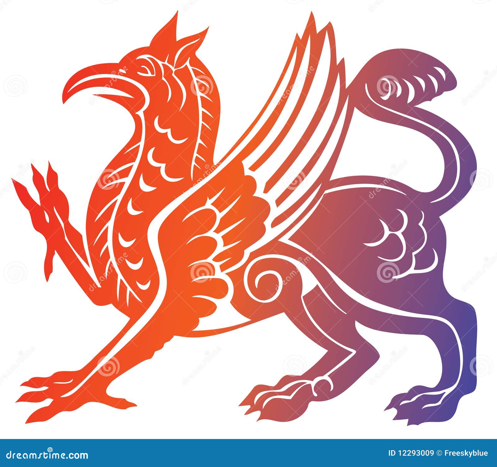 Greif stock abbildung. Illustration von elegant, tier - 12293009