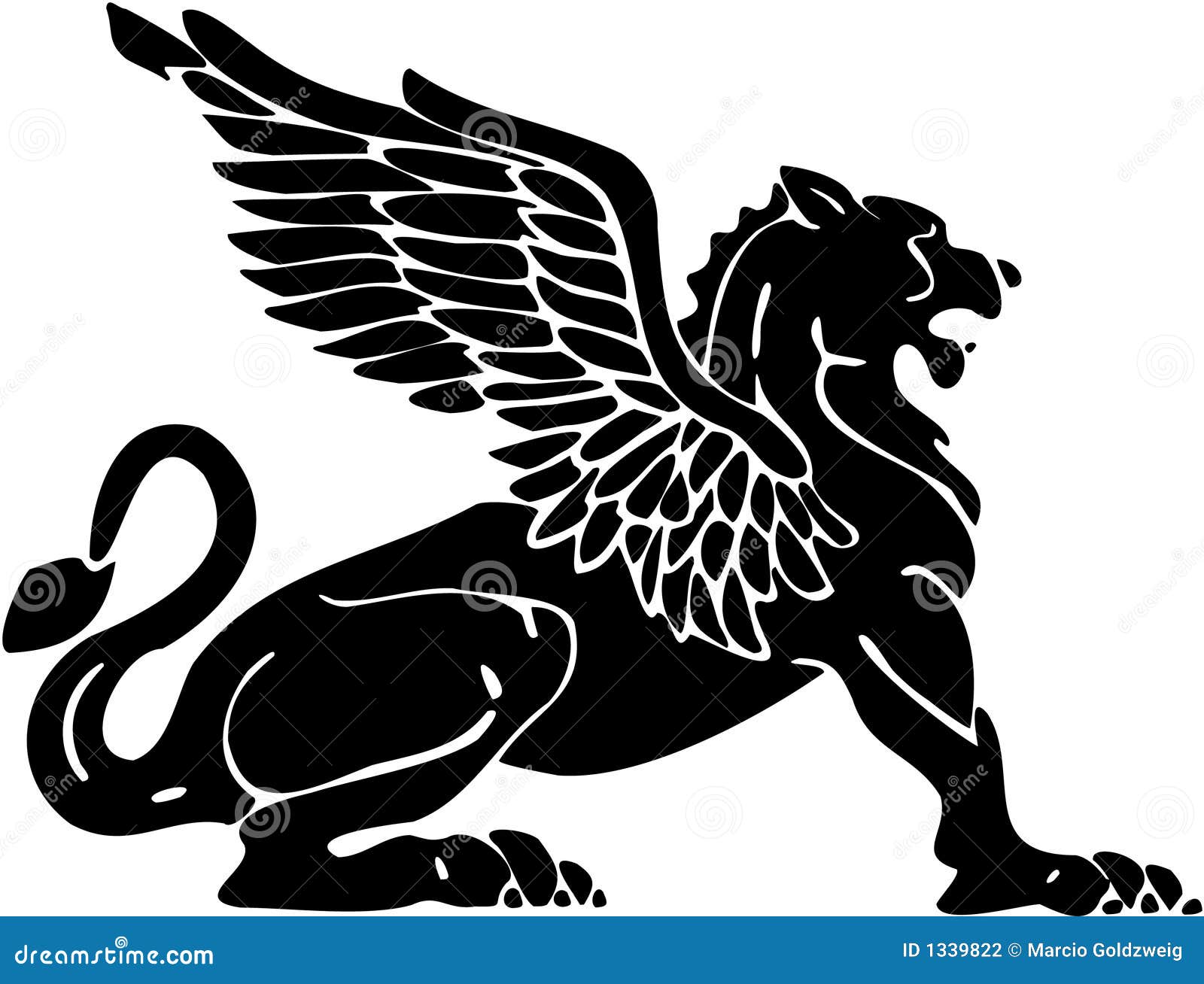 Greif stock abbildung. Illustration von sonderkommando - 1339822