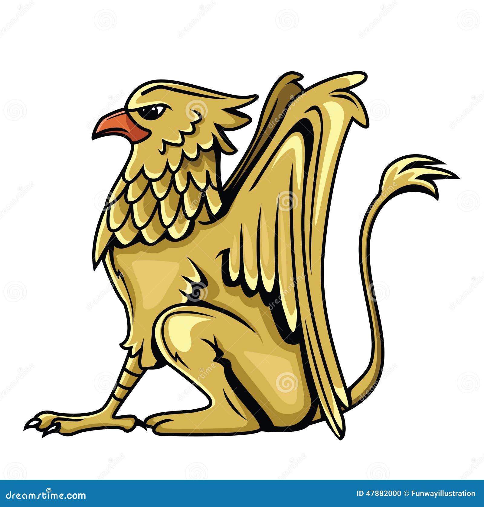 Greif vektor abbildung. Illustration von auslegung, symbol - 47882000