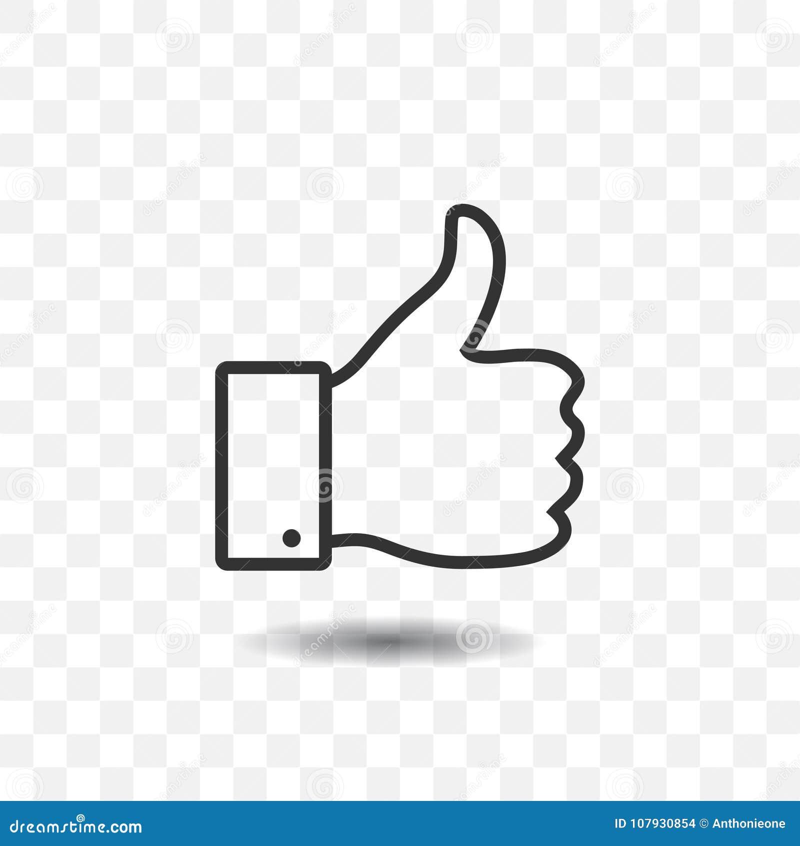 Greifen Sie Herauf Ikone Ab Vektor Abbildung - Illustration von freund ...