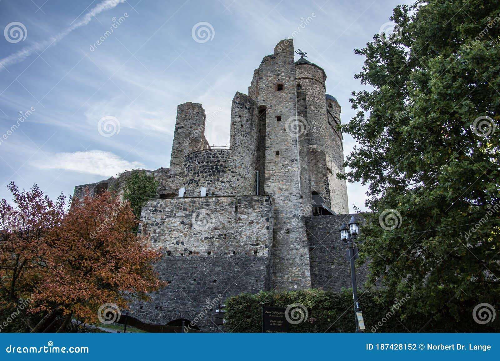 Greifenstein Best Preserved Castle Stock Photo - Image of germany, burg ...