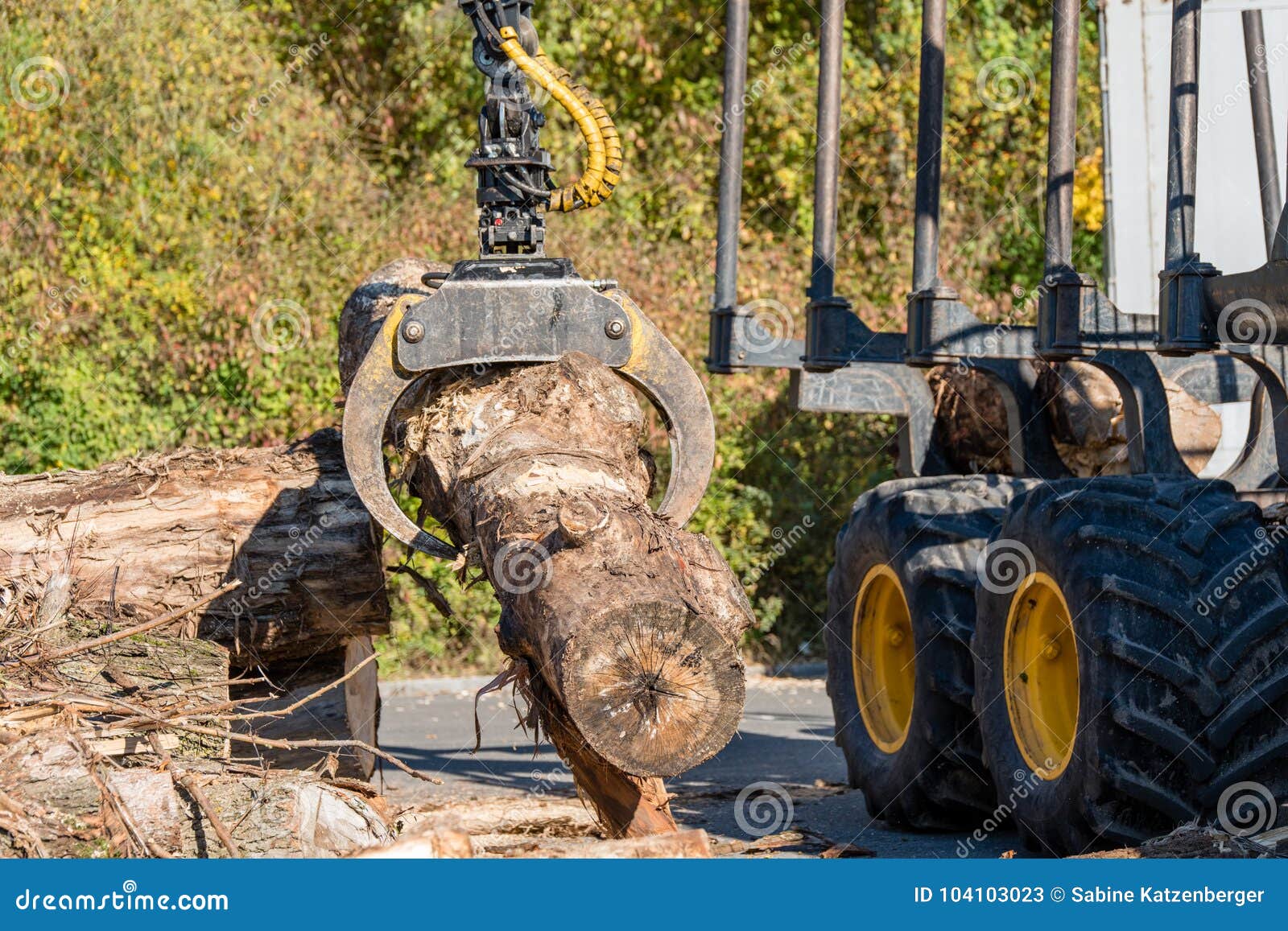 Greifer eines Krans stock image. Image of lift, grip - 104103023