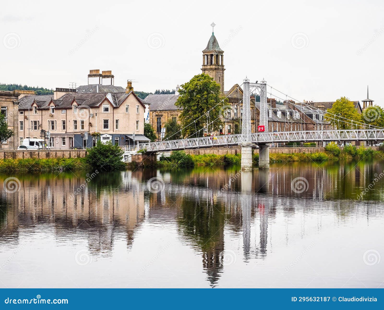 Greig Street Bridge in Inverness Editorial Photography - Image of ...