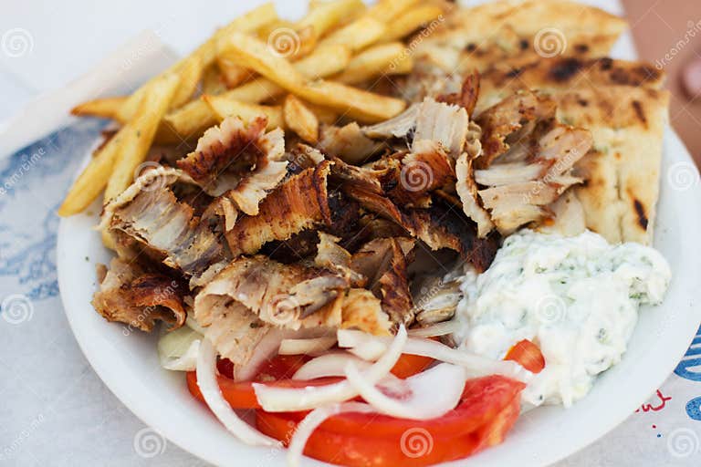 Grekisk snabbmat arkivfoto. Bild av kebab, traditionellt - 78618612