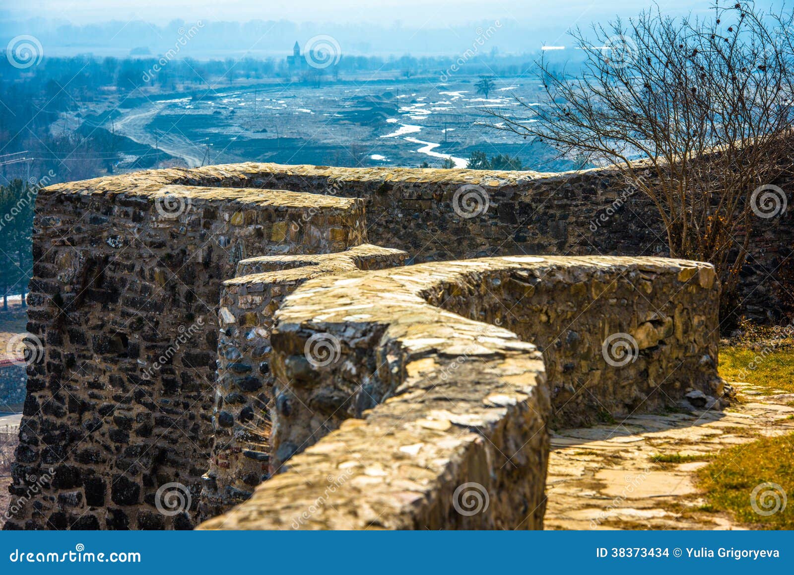Gremi stock photo. Image of landscape, aged, kakheti - 38373434