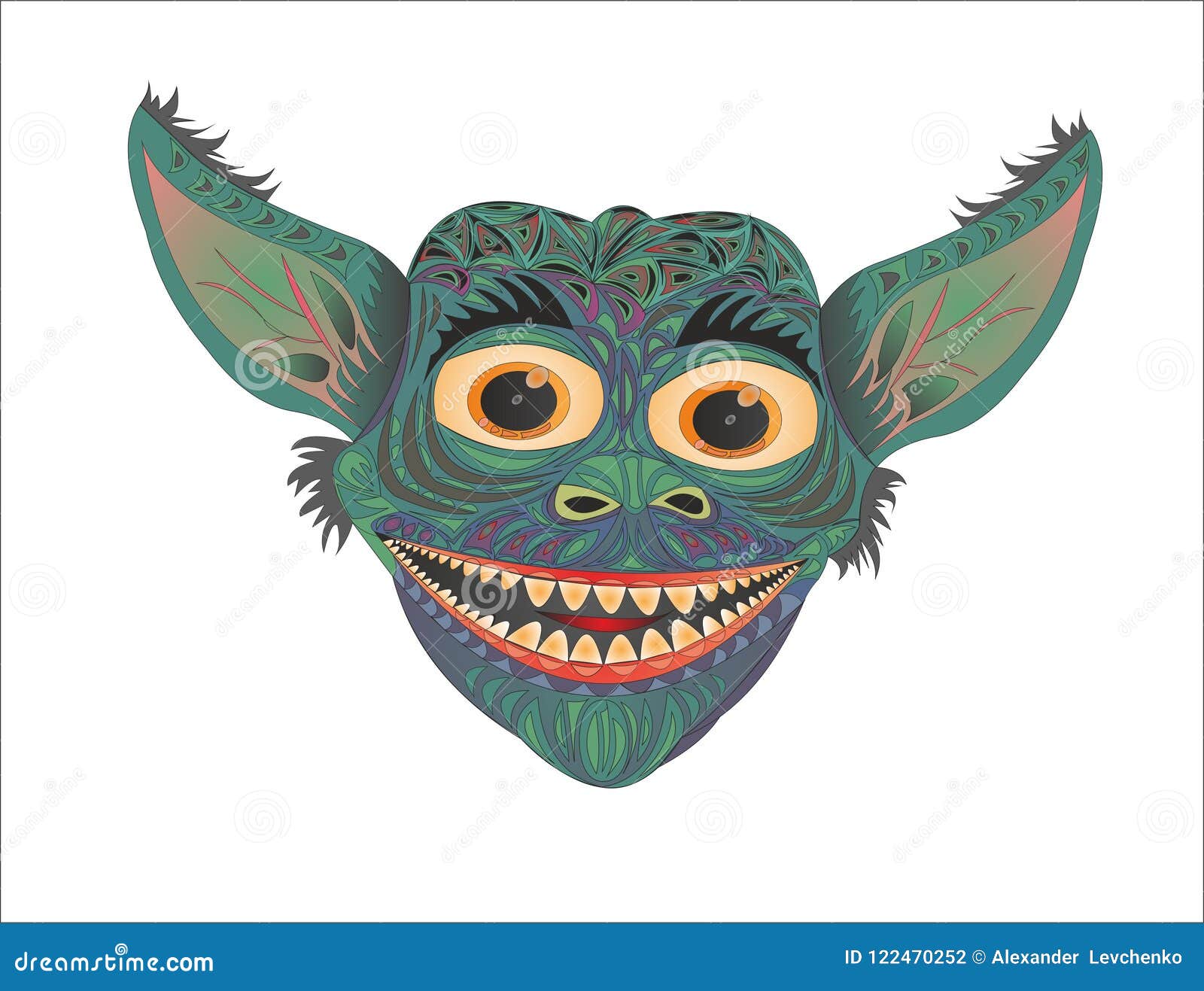 Gremlin Creatures, Illustration Cartoon Vector | CartoonDealer.com ...