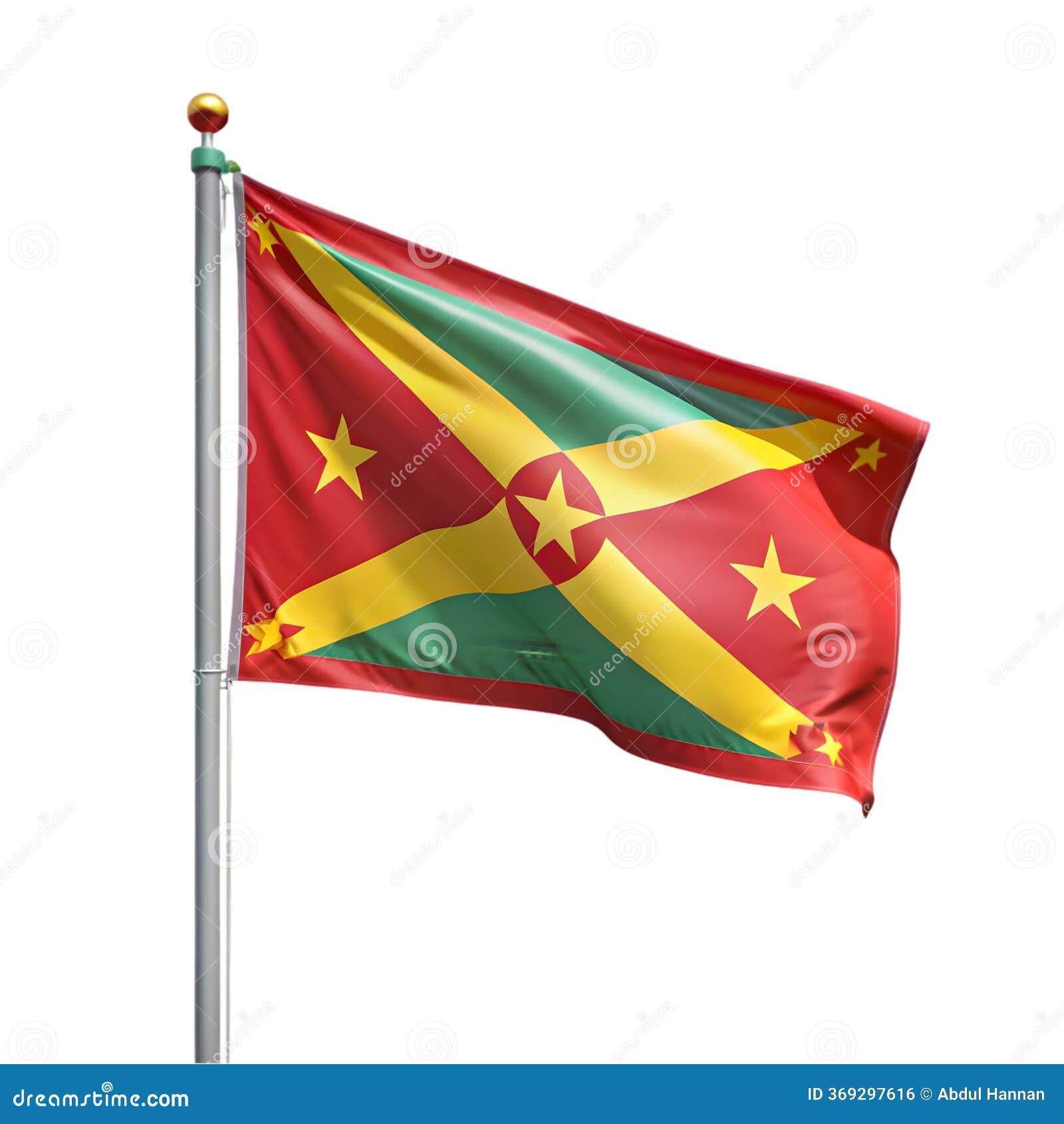 Grenada National Flag Illustration | CartoonDealer.com #237800992