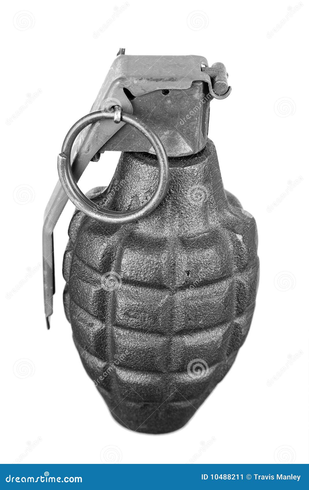 Grenade Isolated stock image. Image of powerful, bomb - 10488211
