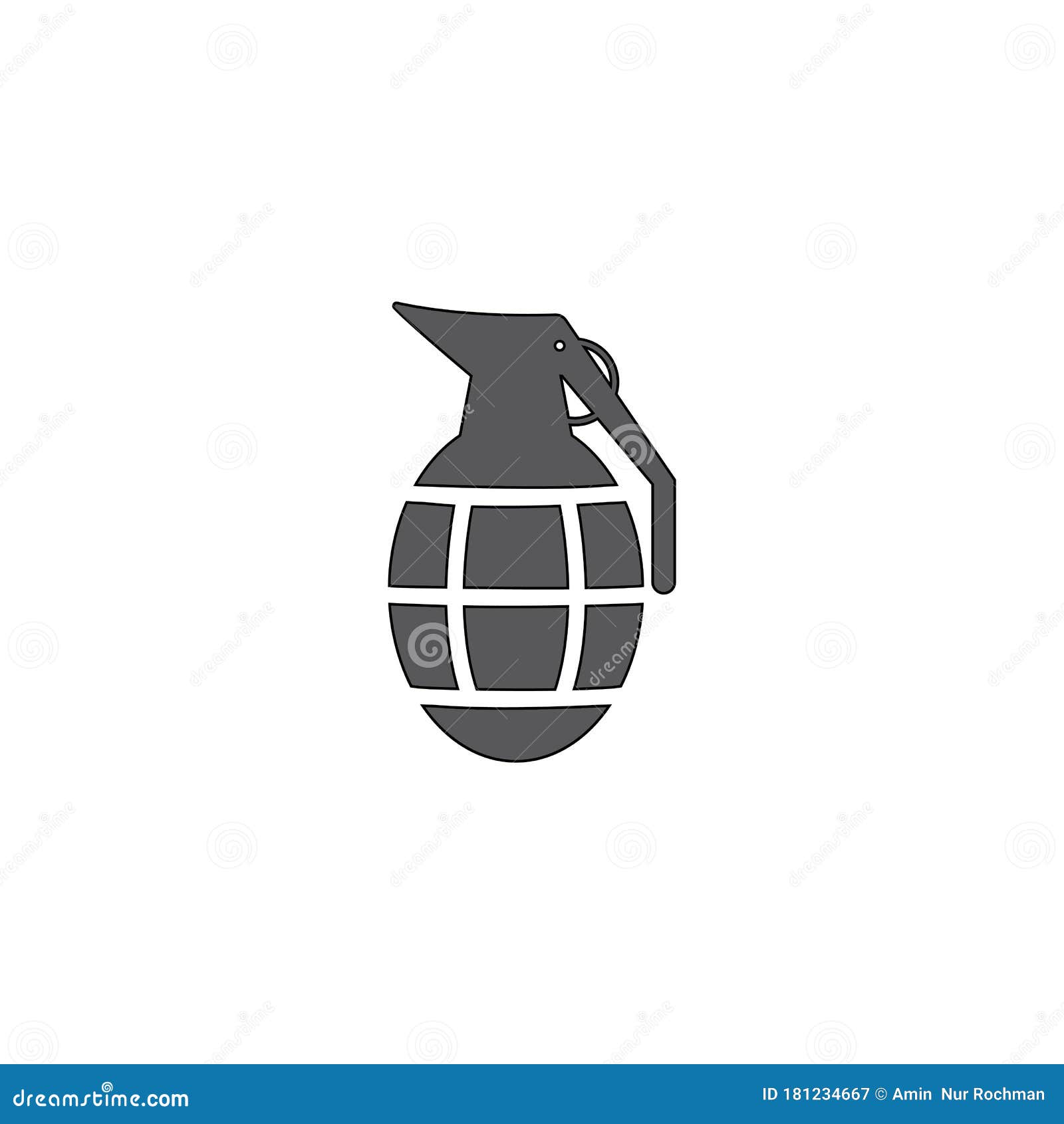 Grenades Logo Design . Grenade Symbol Design Template. Grenade Line Art ...