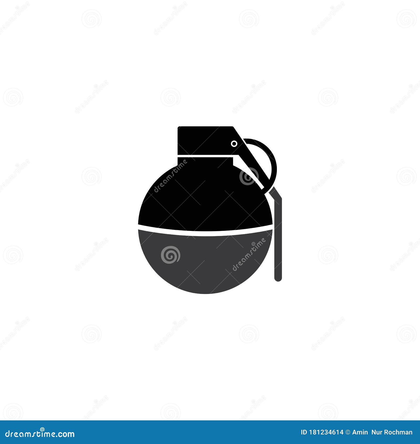 Grenades Logo Design . Grenade Symbol Design Template. Grenade Line Art ...