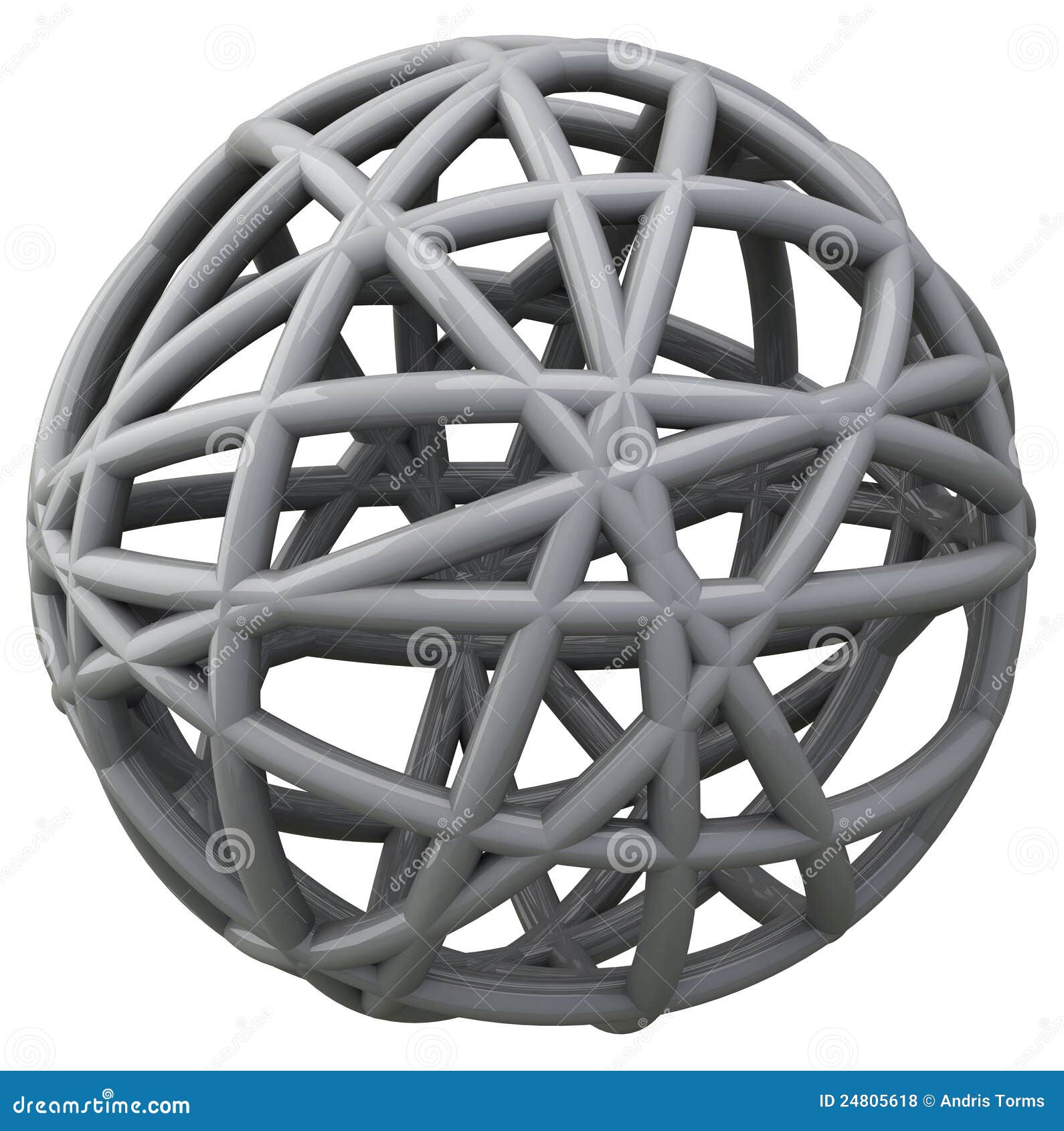 Grey 3d scribble ball stock illustration. Illustration of planet - 24805618
