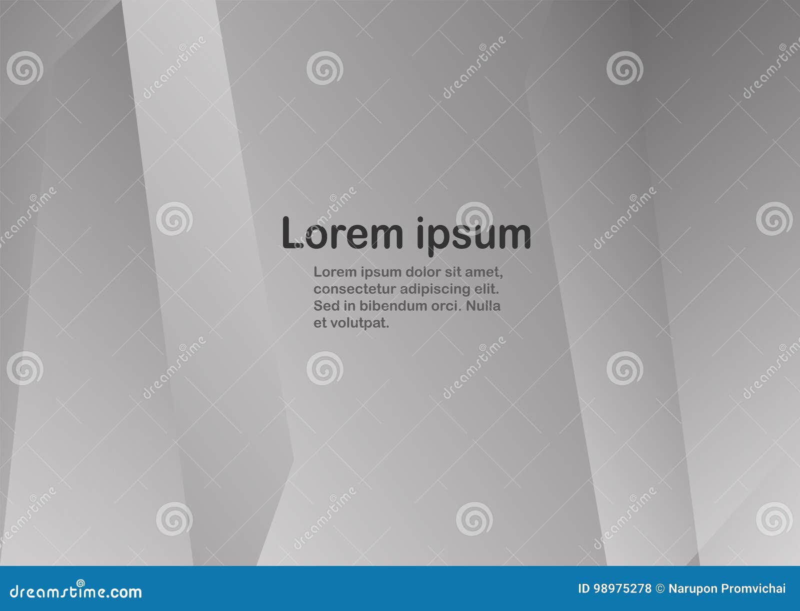 Grey Abstract Background with Text Space Stock Vector - Illustration of ...