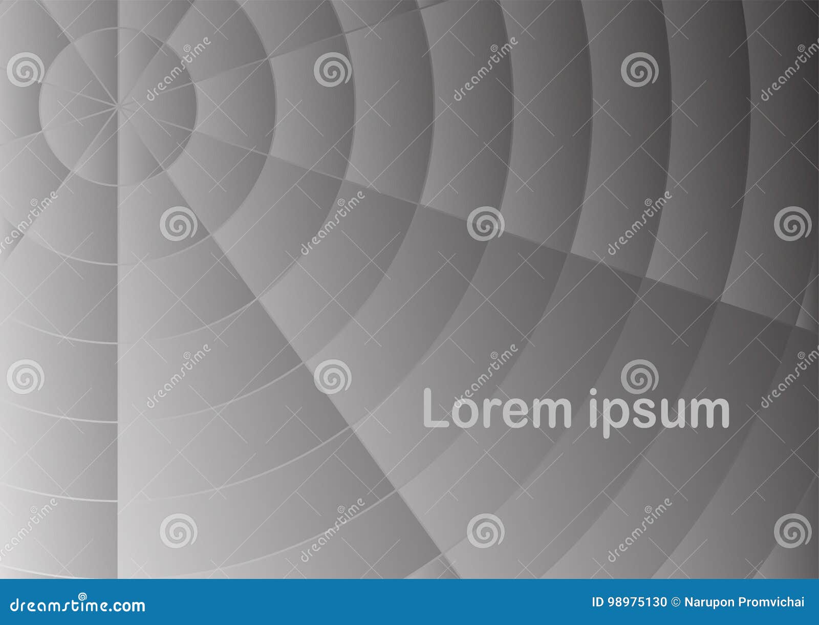 Grey Abstract Background with Text. Stock Vector - Illustration of ...
