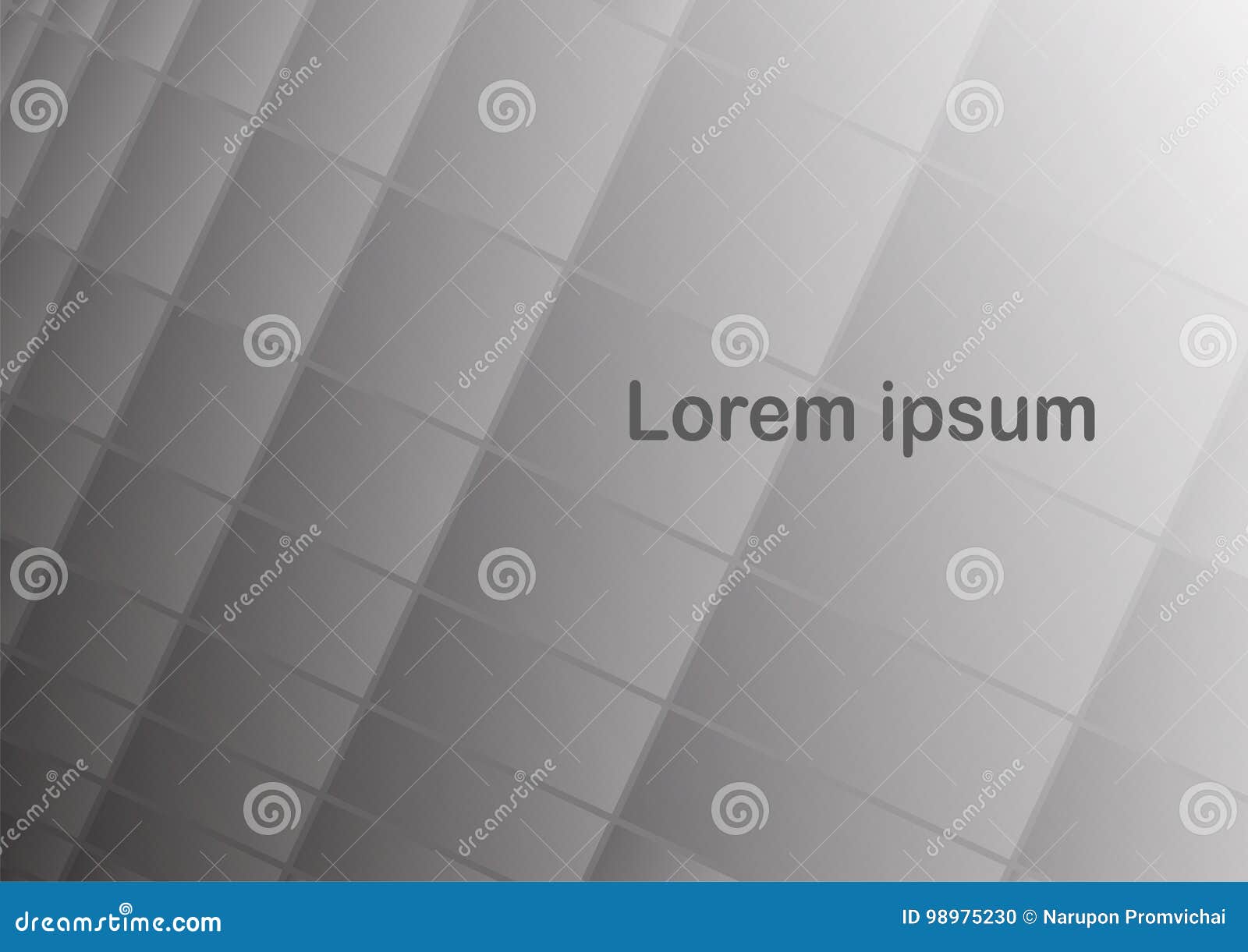 Grey Abstract Background with Text. Stock Illustration - Illustration ...