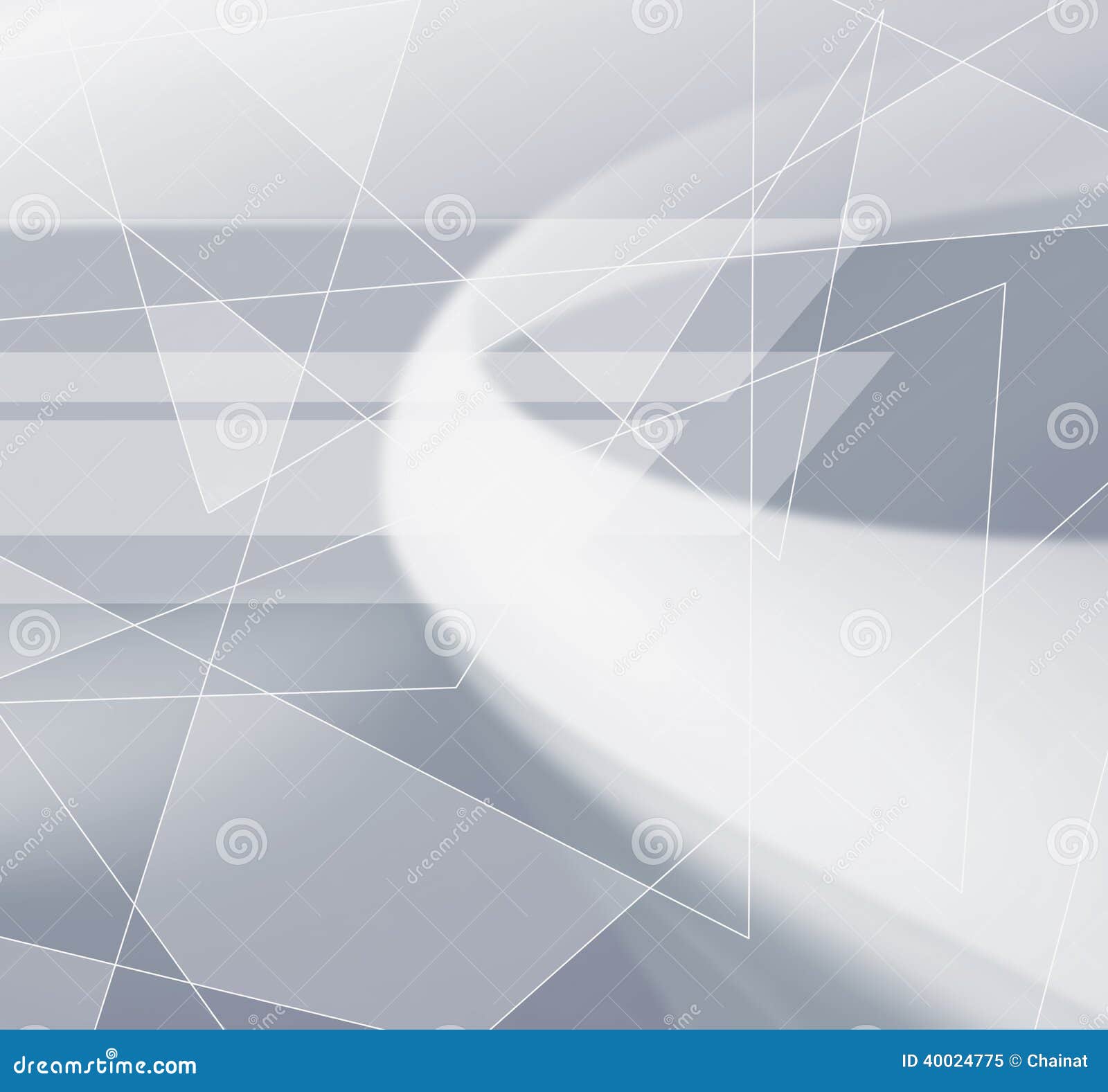 Grey Abstract Futuristic Background Stock Illustration - Illustration ...