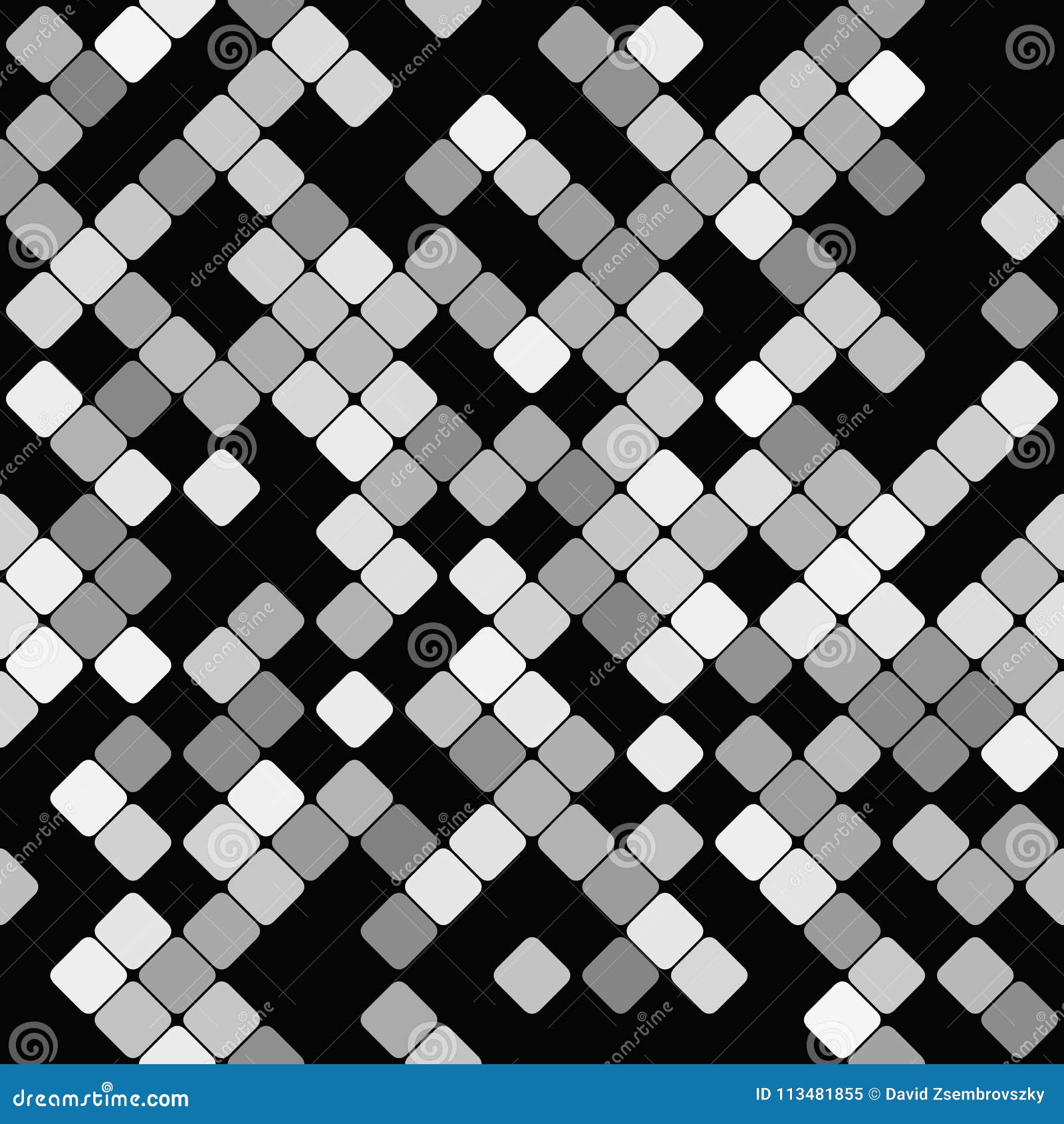 Grey Abstract Repeating Diagonal Square Pattern Background Design Stock Vector - Illustration of ...