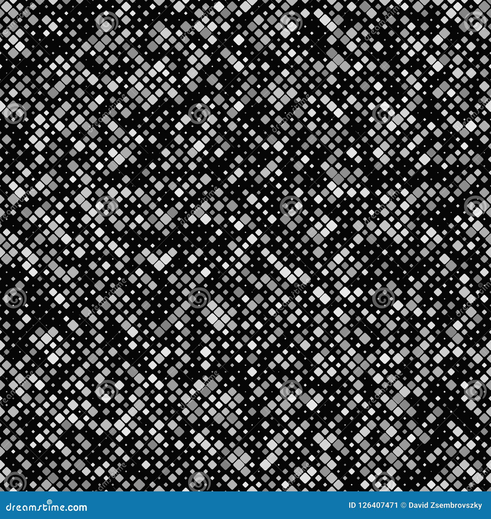 Grey Abstract Repeating Diagonal Square Pattern Background Design Stock