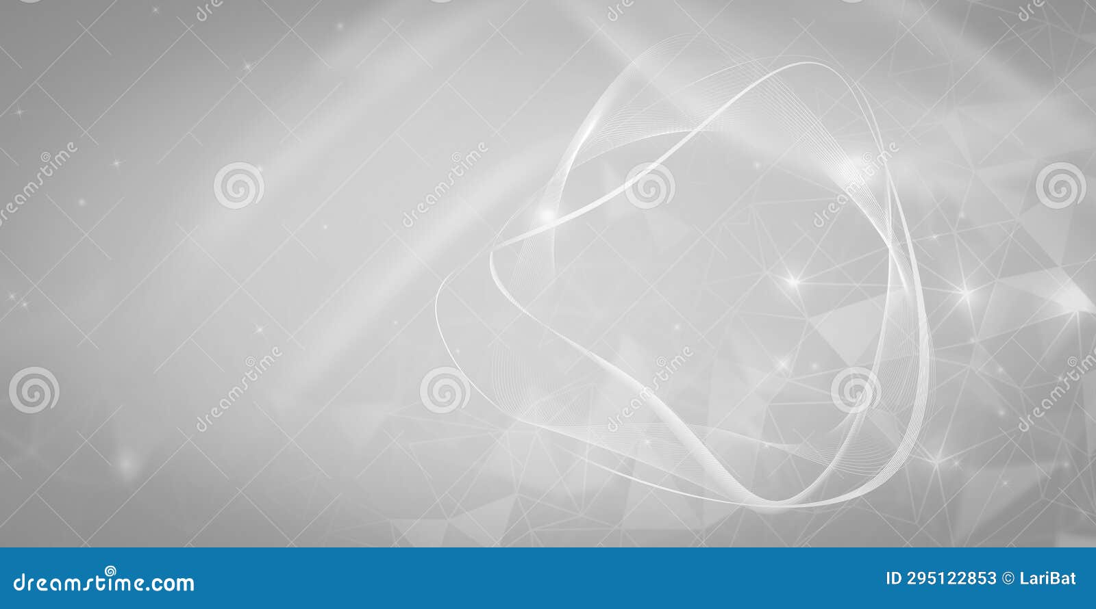 Grey Abstract Wave Background for Presentations and Web Design, on the ...