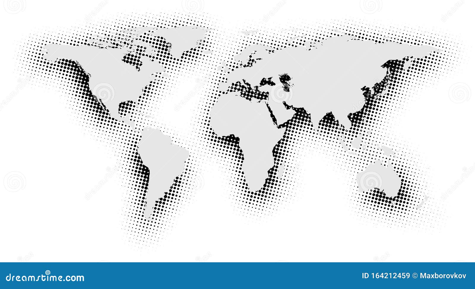 Grey Abstract World Map on White Stock Vector - Illustration of ... Grey Abstract World Map on White Stock Vector - Illustration of ...