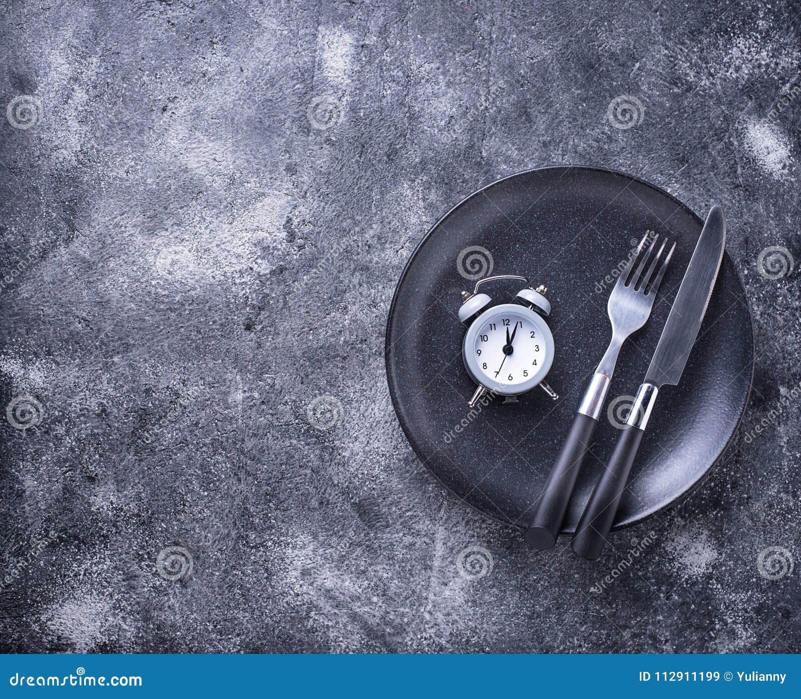 Grey Alarm Clock in Empty Plate. Stock Image - Image of decoration ... Grey Alarm Clock in Empty Plate. Stock Image - Image of decoration ...