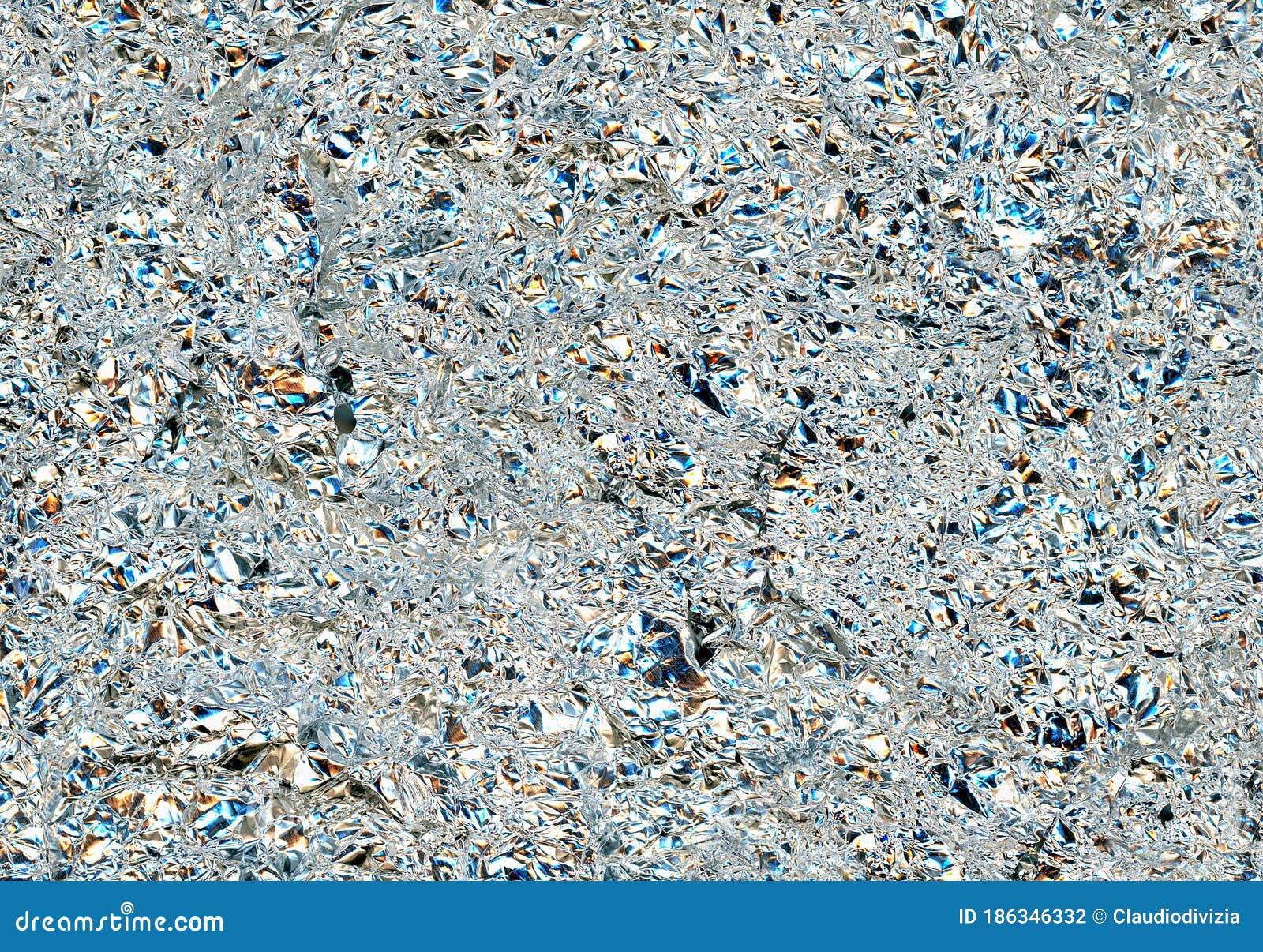 Grey Aluminium Texture Background with Colour Reflections Stock Photo ...