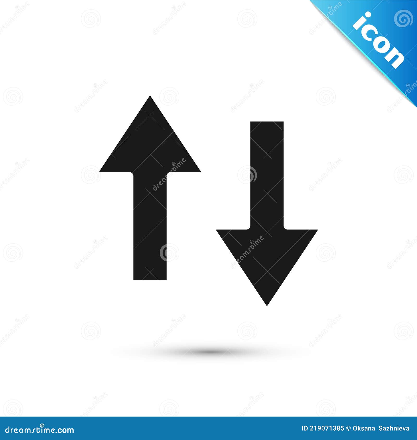 Grey Arrow Icon