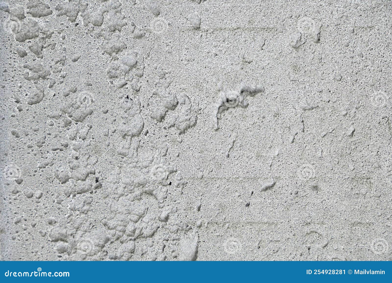 Grey Background of Concrete Plaster, Uneven Rough Surface Stock Image ...